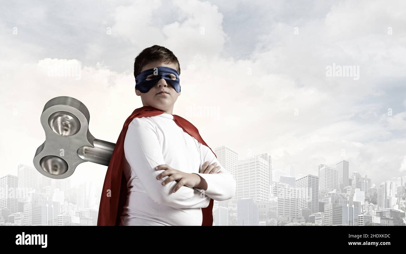 boy, hero, superman, boys, heros, superhero, supermen Stock Photo - Alamy