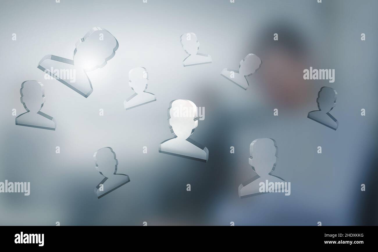 Virtual profiles hi-res stock photography and images - Alamy