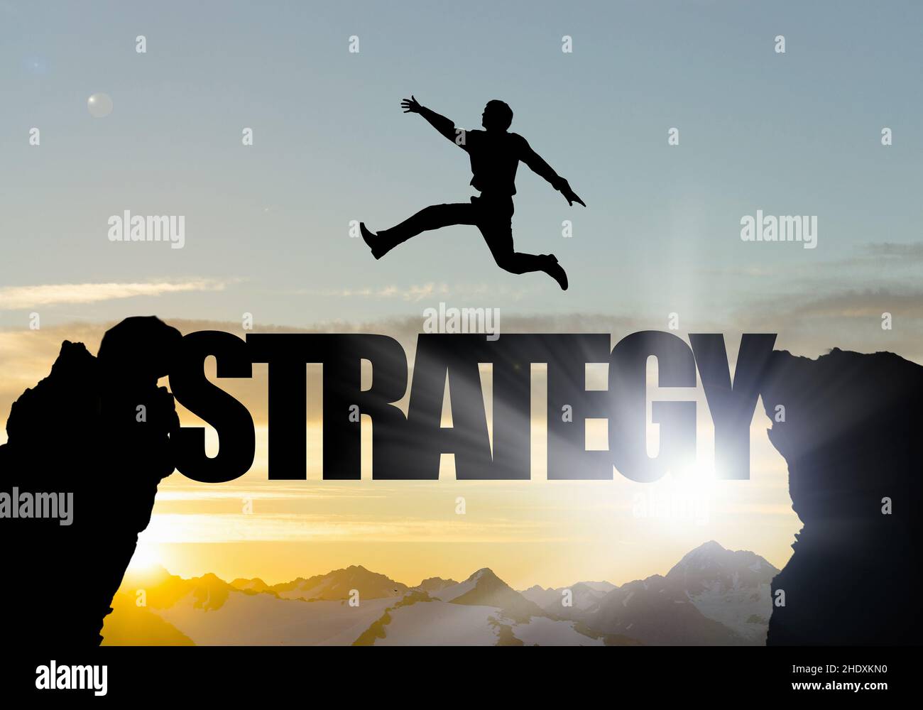 Business strategy risks planning hi-res stock photography and images ...