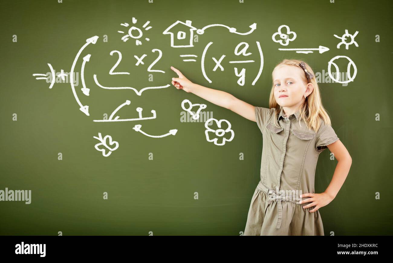 mathematics, school child, math, mathematic, school childs Stock Photo ...