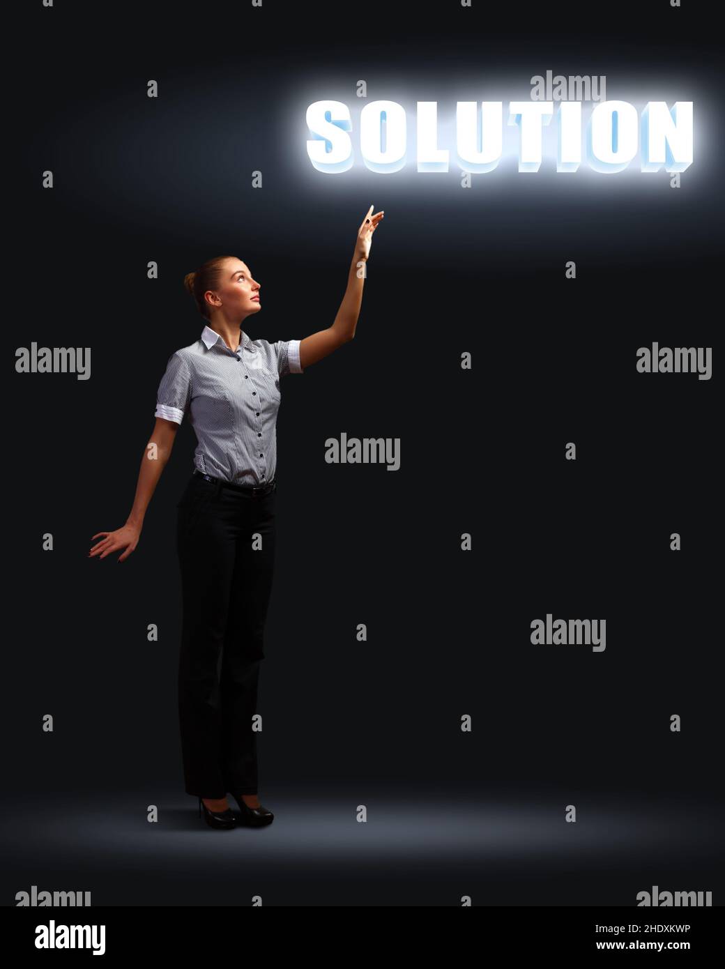 solution, feedback, result, solutions Stock Photo - Alamy