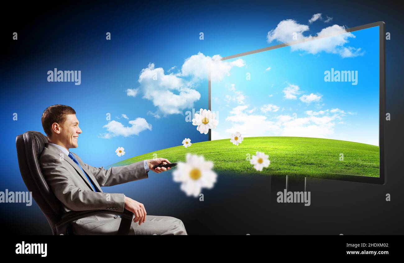 landscape, display, remote control, landscapes, rural, rural scene ...