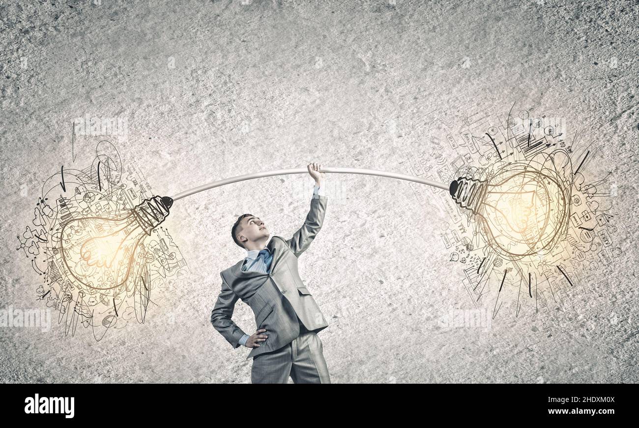 ideas, strong, pressure, brainstorming, idea, strongs, pressures Stock ...