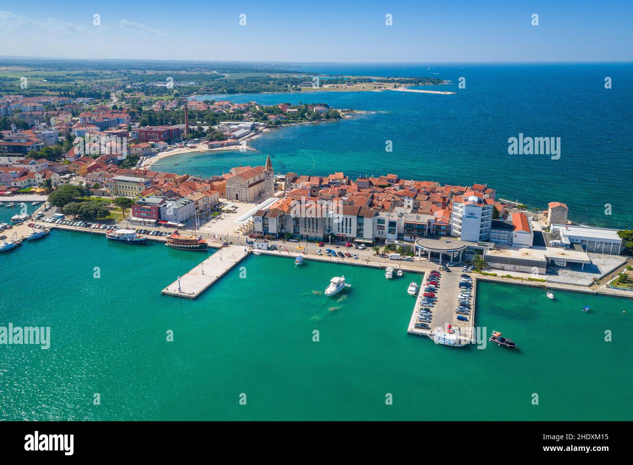 Umag aerial hi-res stock photography and images - Alamy