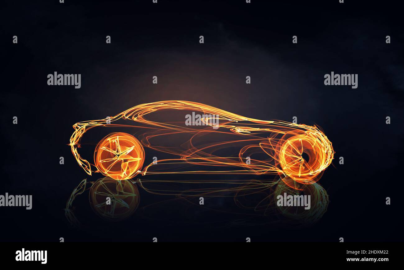 sports car, draft, sports cars, drafts Stock Photo - Alamy