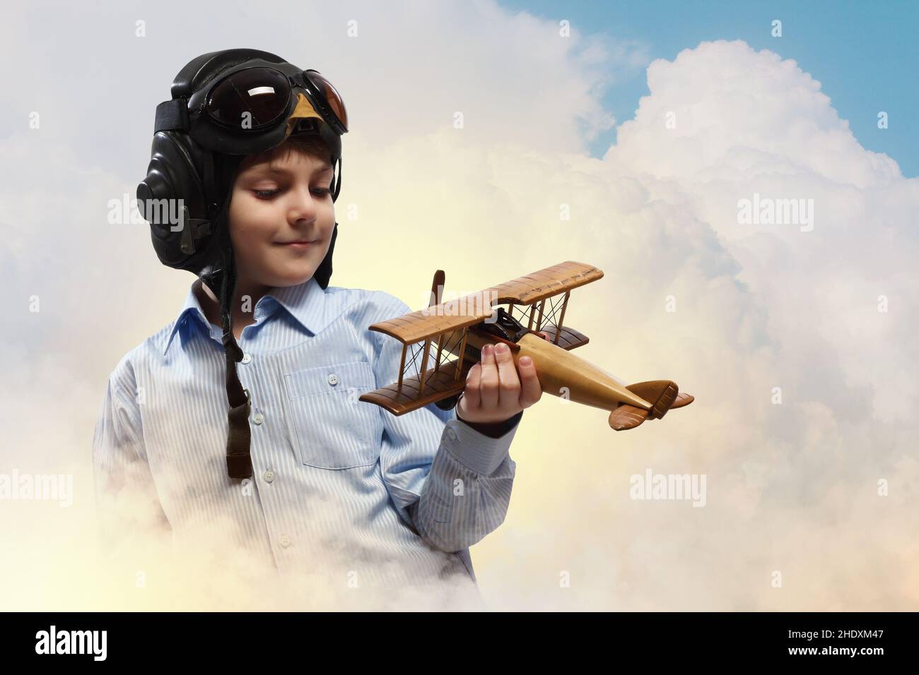 Children dream aviator hi-res stock photography and images - Alamy