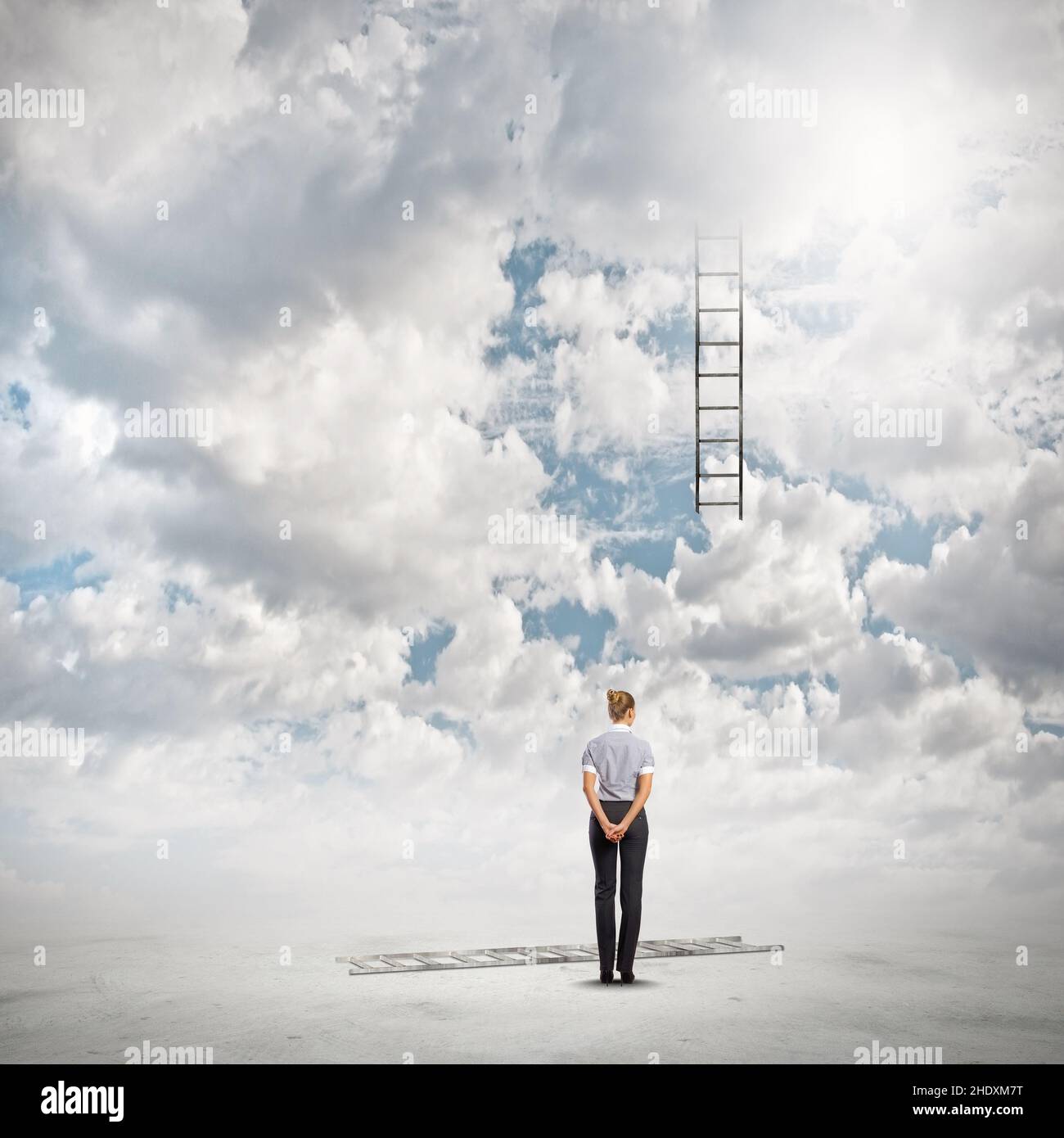 sky, out of reach, ladder of success, heaven, skies, out of reachs ...