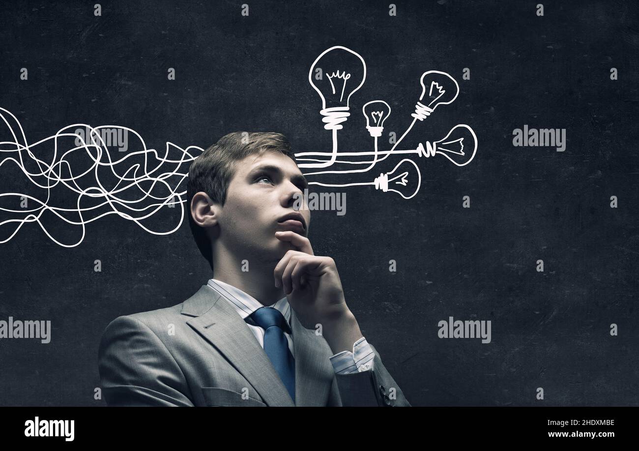 ideas, idea, thinking, brainstorming, think, thinks Stock Photo - Alamy