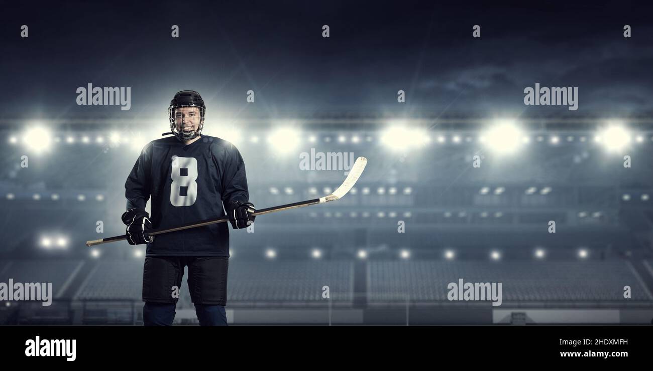 sports uniform, ice hockey player, sports uniforms Stock Photo - Alamy