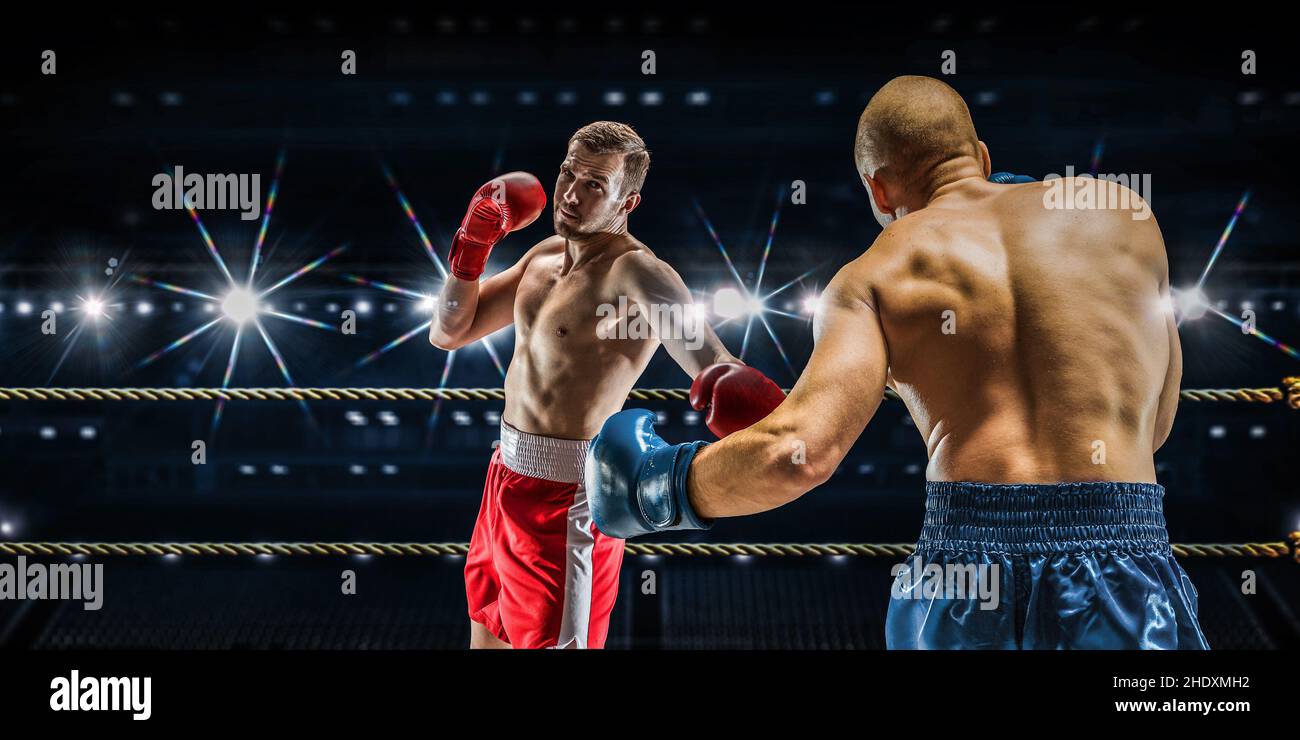 boxing, boxing ring, fighting, fighting ring Stock Photo - Alamy
