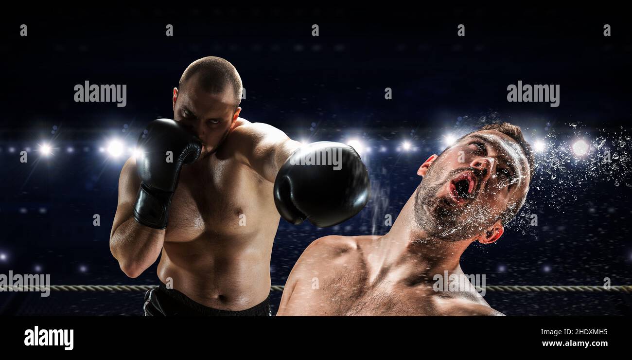 duel, boxing, duels, fighting Stock Photo - Alamy