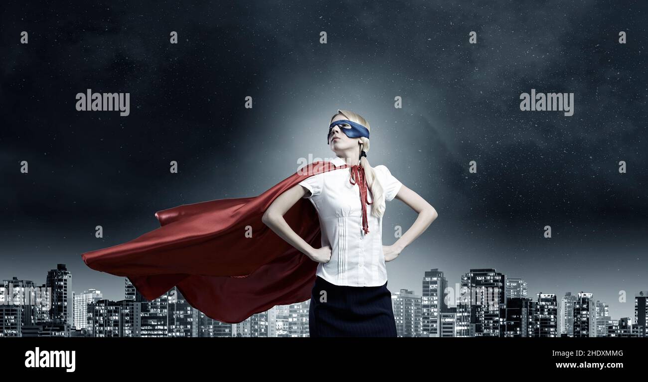 Superheroine hi-res stock photography and images - Alamy