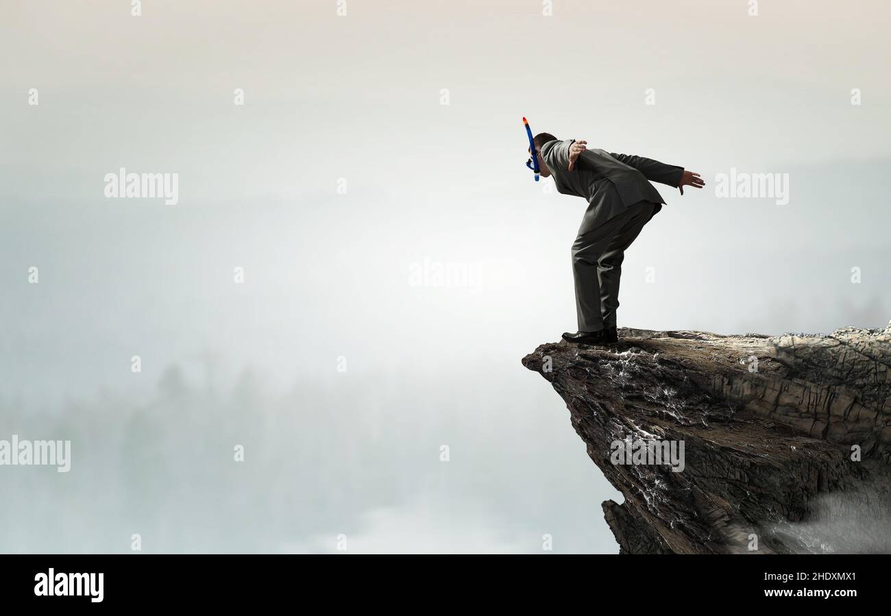 jump, challenge, abyss, jumper, jumping, jumps, challenges Stock Photo ...