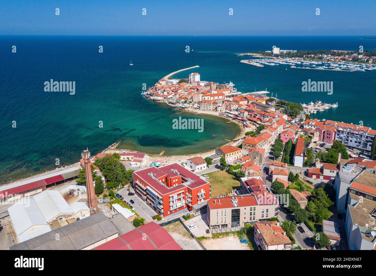 Umag aerial hi-res stock photography and images - Alamy