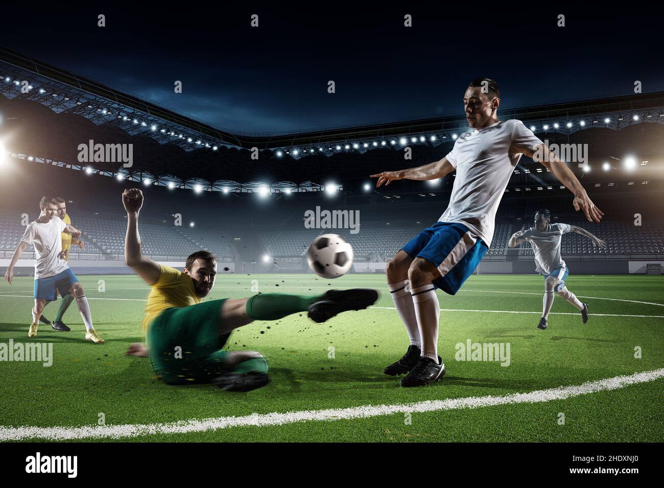 soccer, attack, duel, match, soccers, attacks, duels, matchs Stock ...