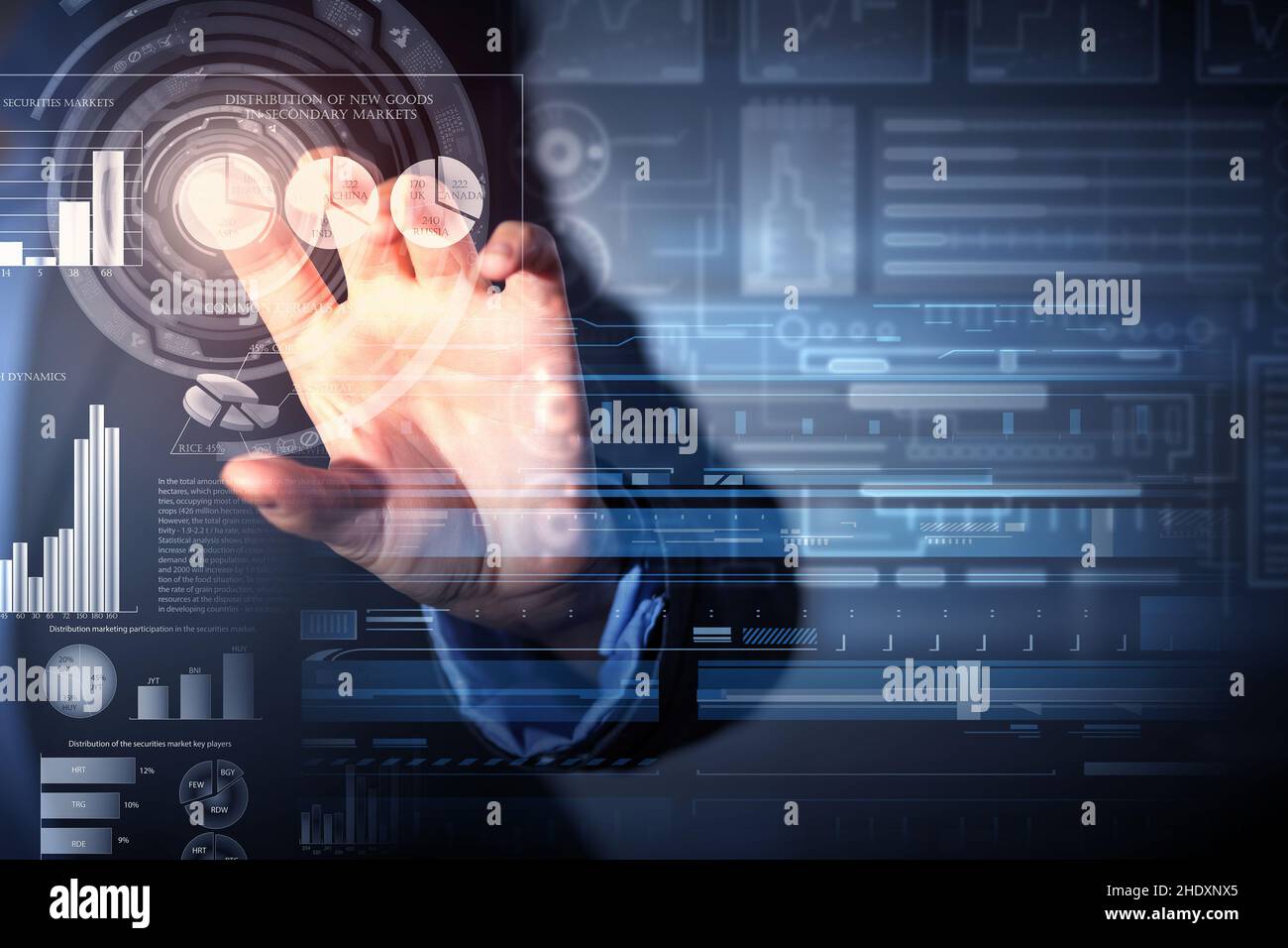 world economy, market analysis, pie chart, global economy, world ...