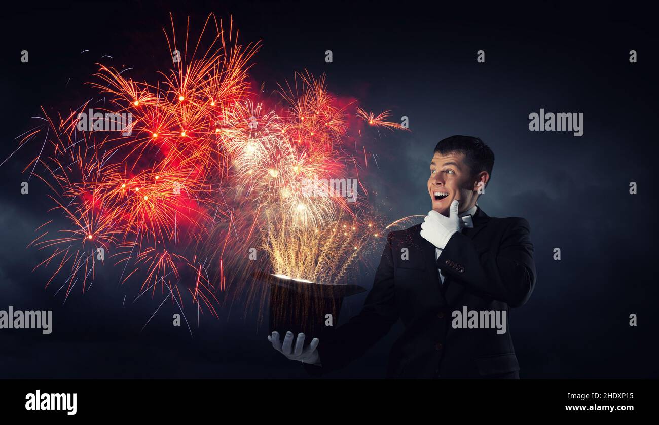 firework display, magician, illusion, firework displays, magicians ...