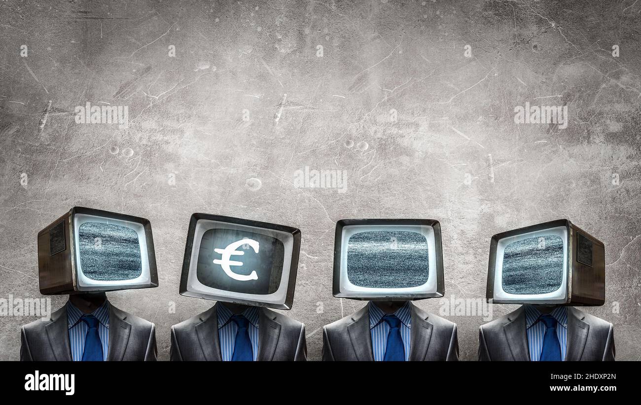 euro, robot, uninspired, banker, robots, uninspireds Stock Photo - Alamy