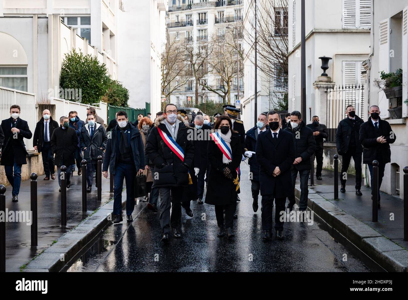 Paris, France. 07th Jan, 2022. French Interior Minister Gerald Darmanin ...