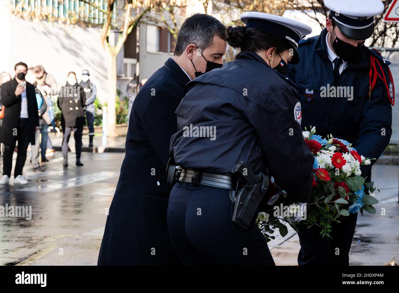 Paris, France. 07th Jan, 2022. French Interior Minister Gerald Darmanin ...