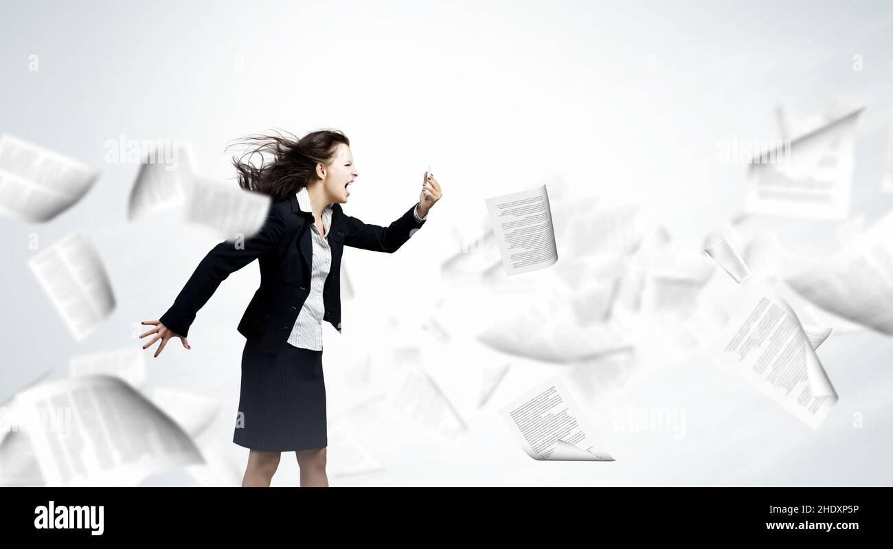 furious, shouting, manager, angry, irate, scream, screaming, shout ...