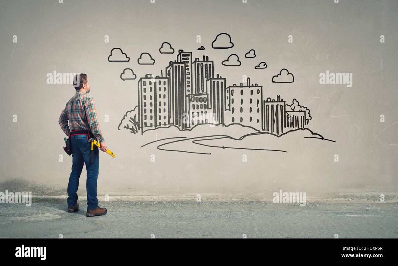 craft, urban planning, crafts Stock Photo - Alamy