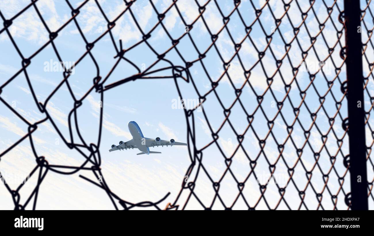 airplane, chainlink fence, airplanes, plane, planes, chainlink fences ...