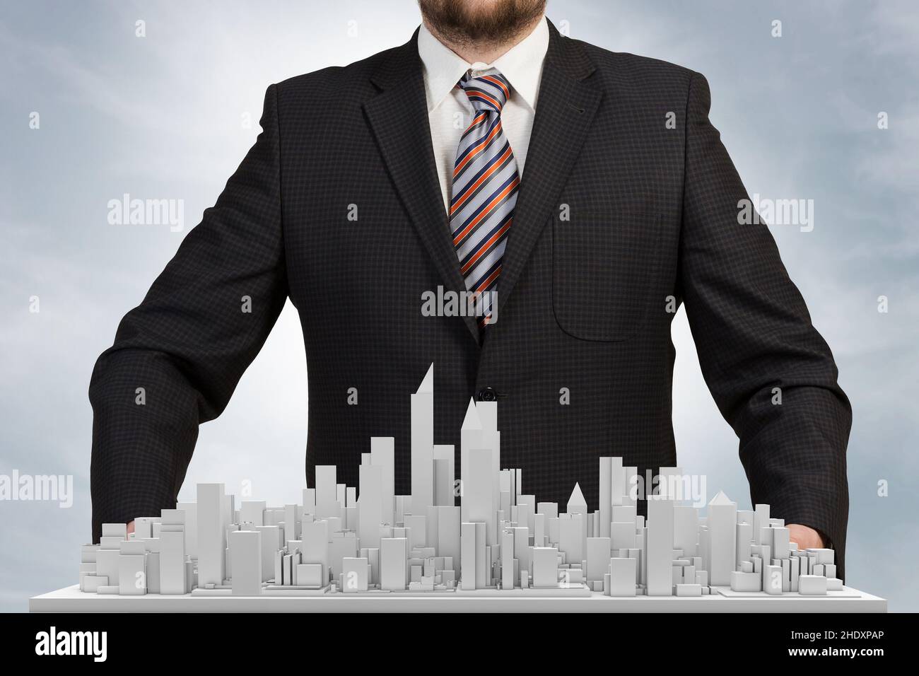 scale model, architect, urban planning, scale models, architects Stock ...