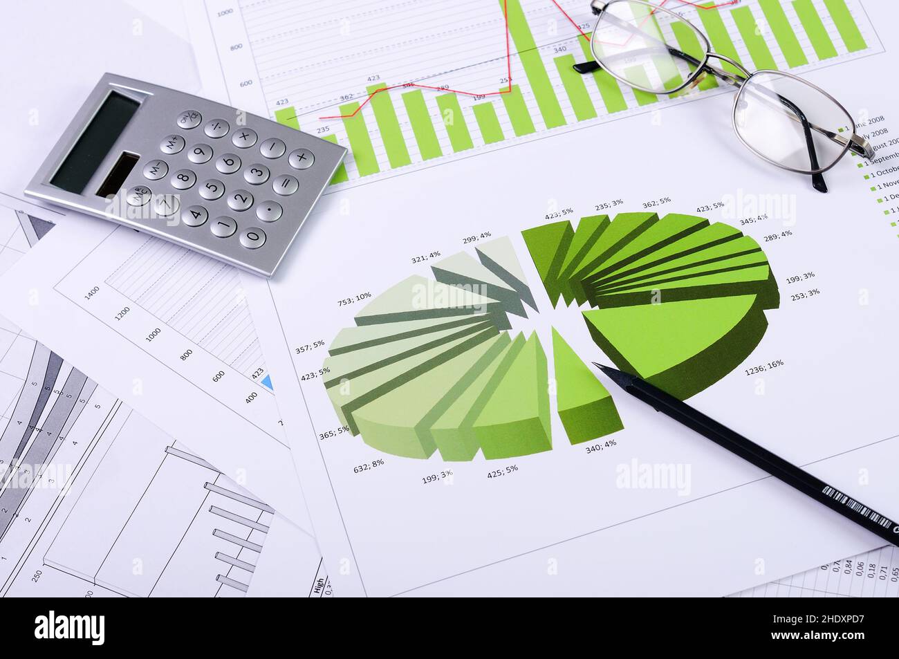 statistics, percent, pie chart, percents, pie charts Stock Photo - Alamy