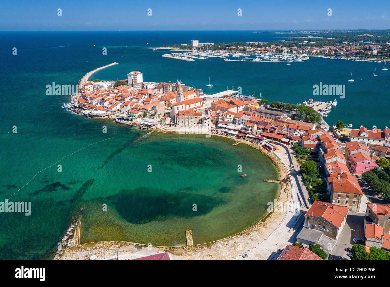 Umag aerial hi-res stock photography and images - Alamy