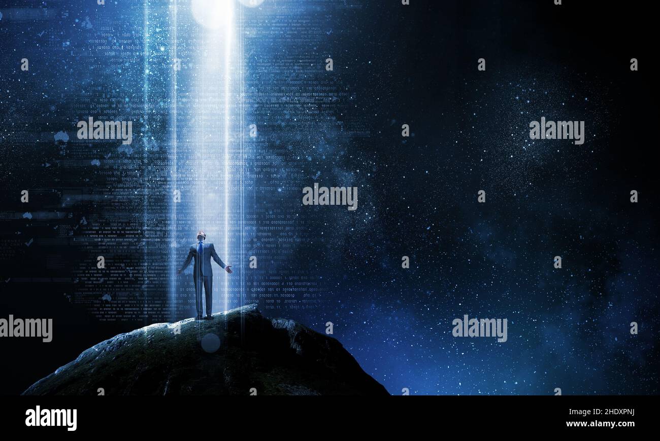 Technology and humans hi-res stock photography and images - Alamy