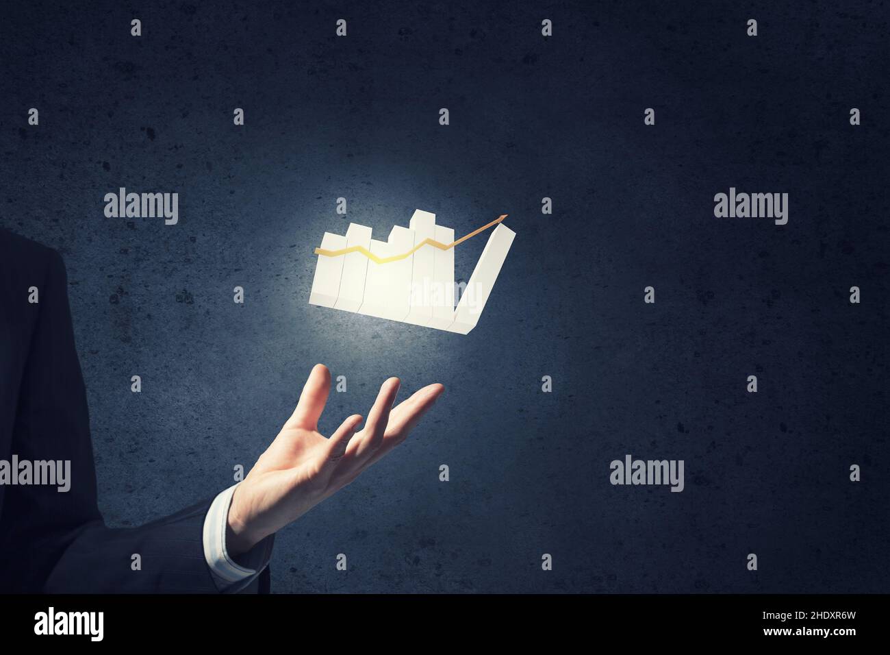 growth, stock exchange, diagram, chart, growths, rise, stock, stock ...