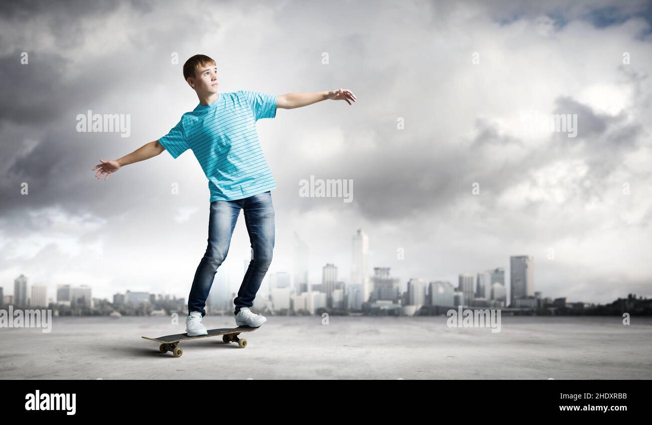 teenager, urban, skating, teen, teenage, teenagers, teens, urbans Stock ...