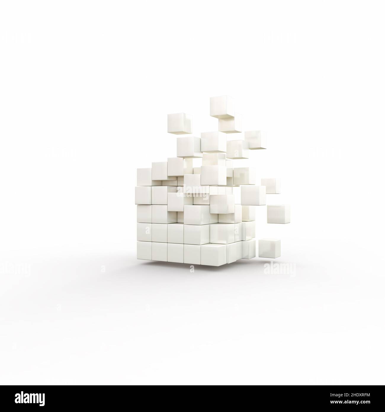 cube, blocks, merging, cubes, block Stock Photo - Alamy