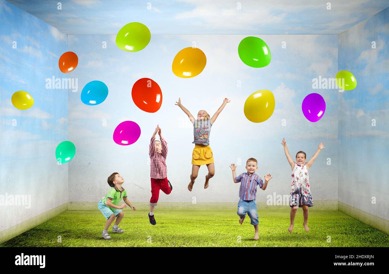 children, children birthday, jumping, childs, kid, kids, birthdays ...