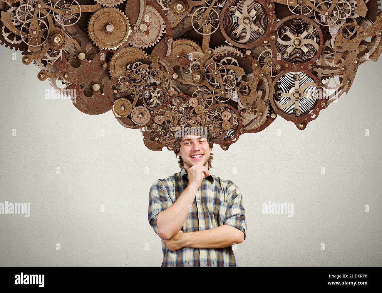 thinking, gears, intelligence, college student, think, thinks, gear ...