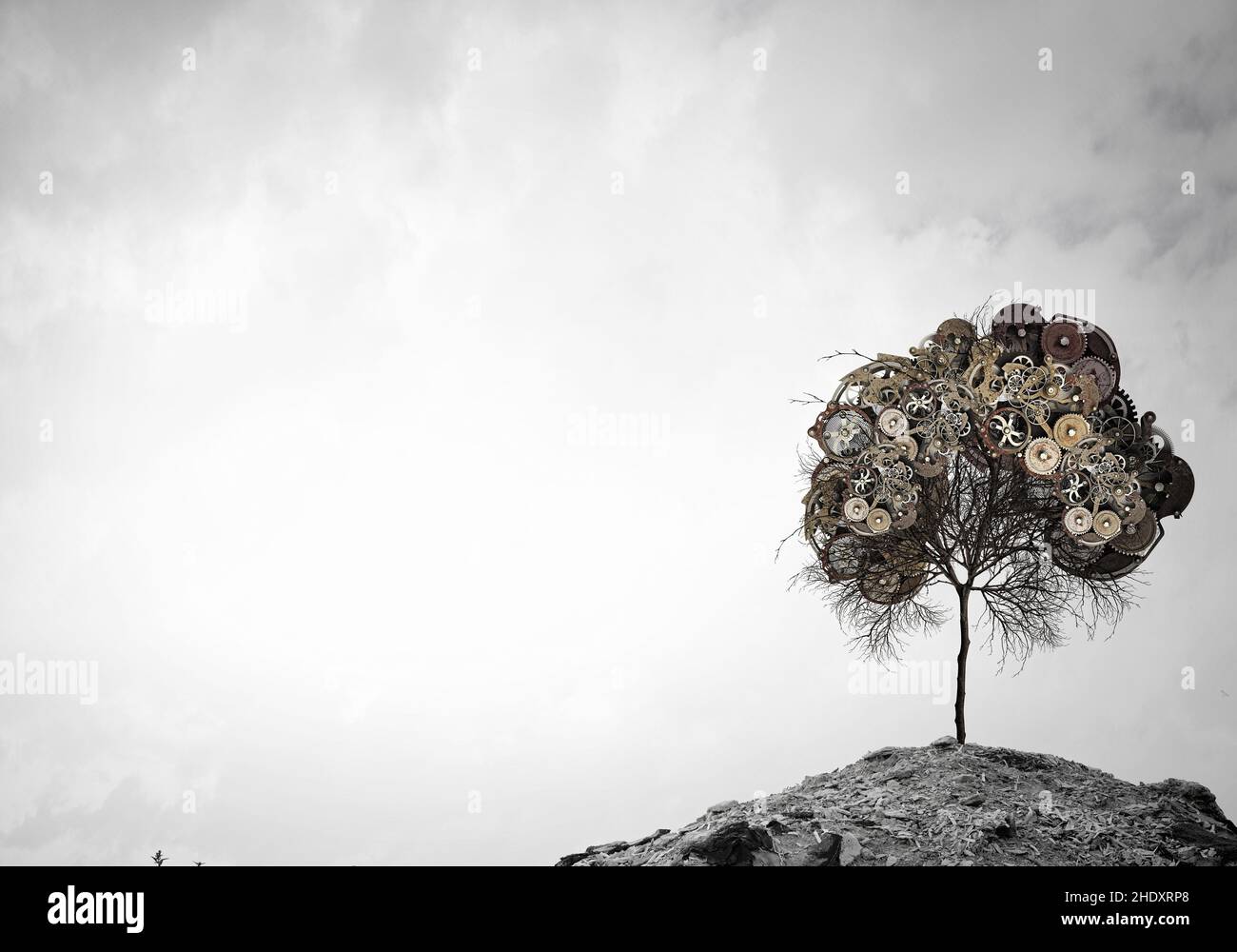 nature, environmental damage, destruction, machine, doomsday, natur ...