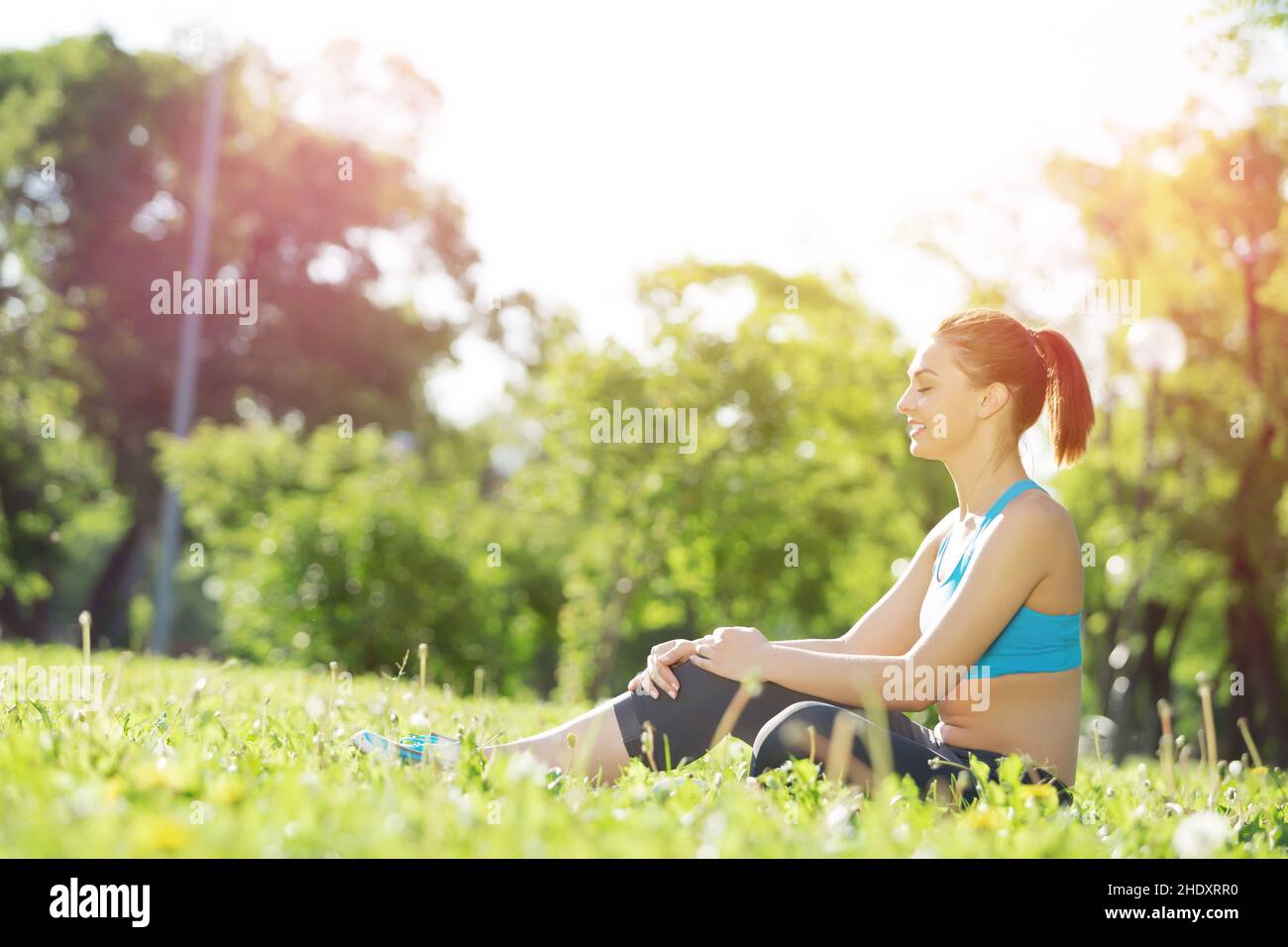 resting, relax, sportswoman, rest, relaxation, athlete, athletes ...