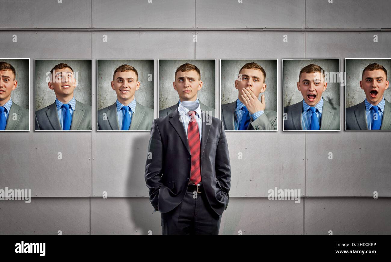 mimic, body language, convertible, mimics, body languages Stock Photo ...