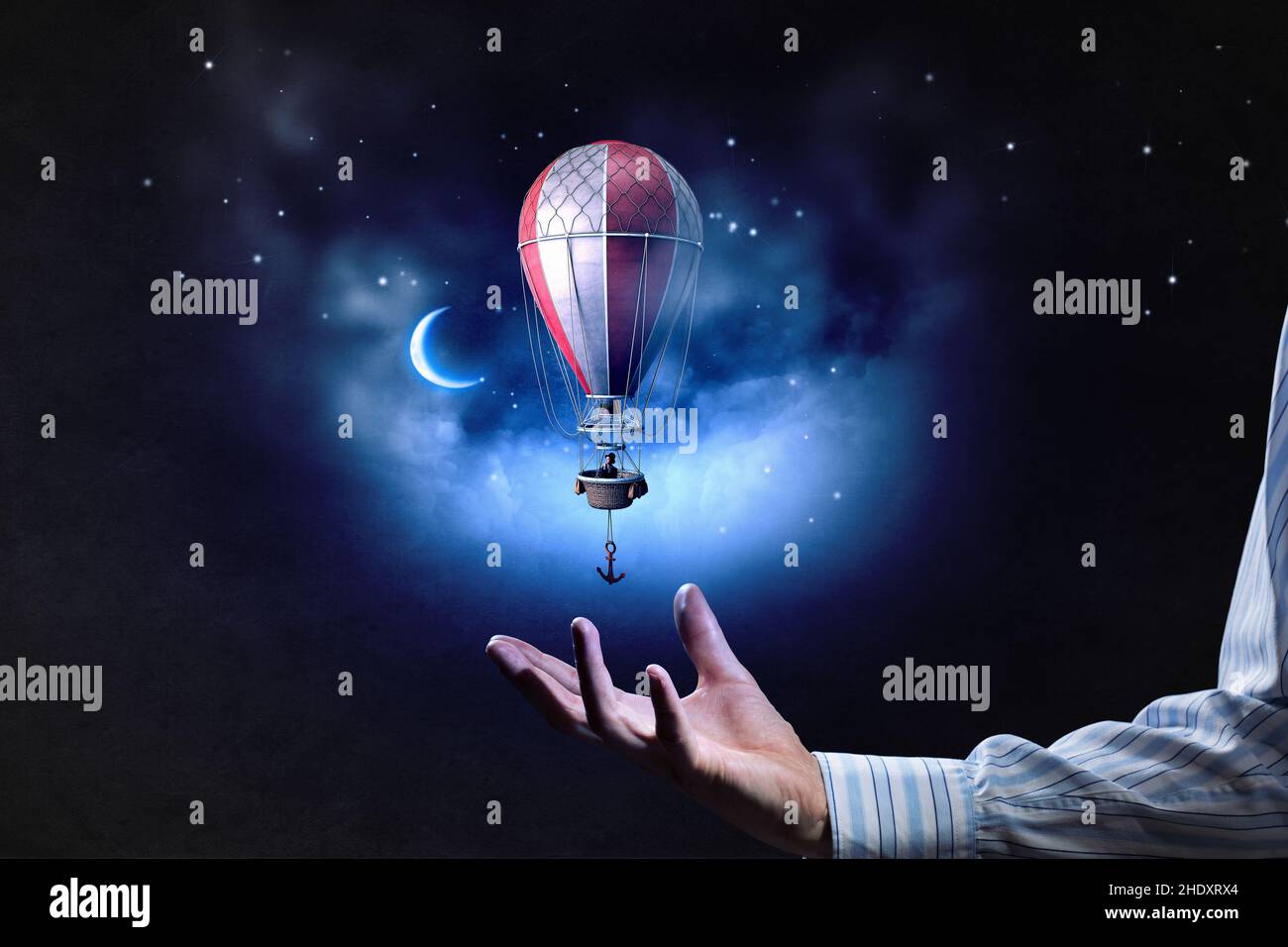 dreams, flying, anchor, releasing, dream, dreaming, fly, to fly ...