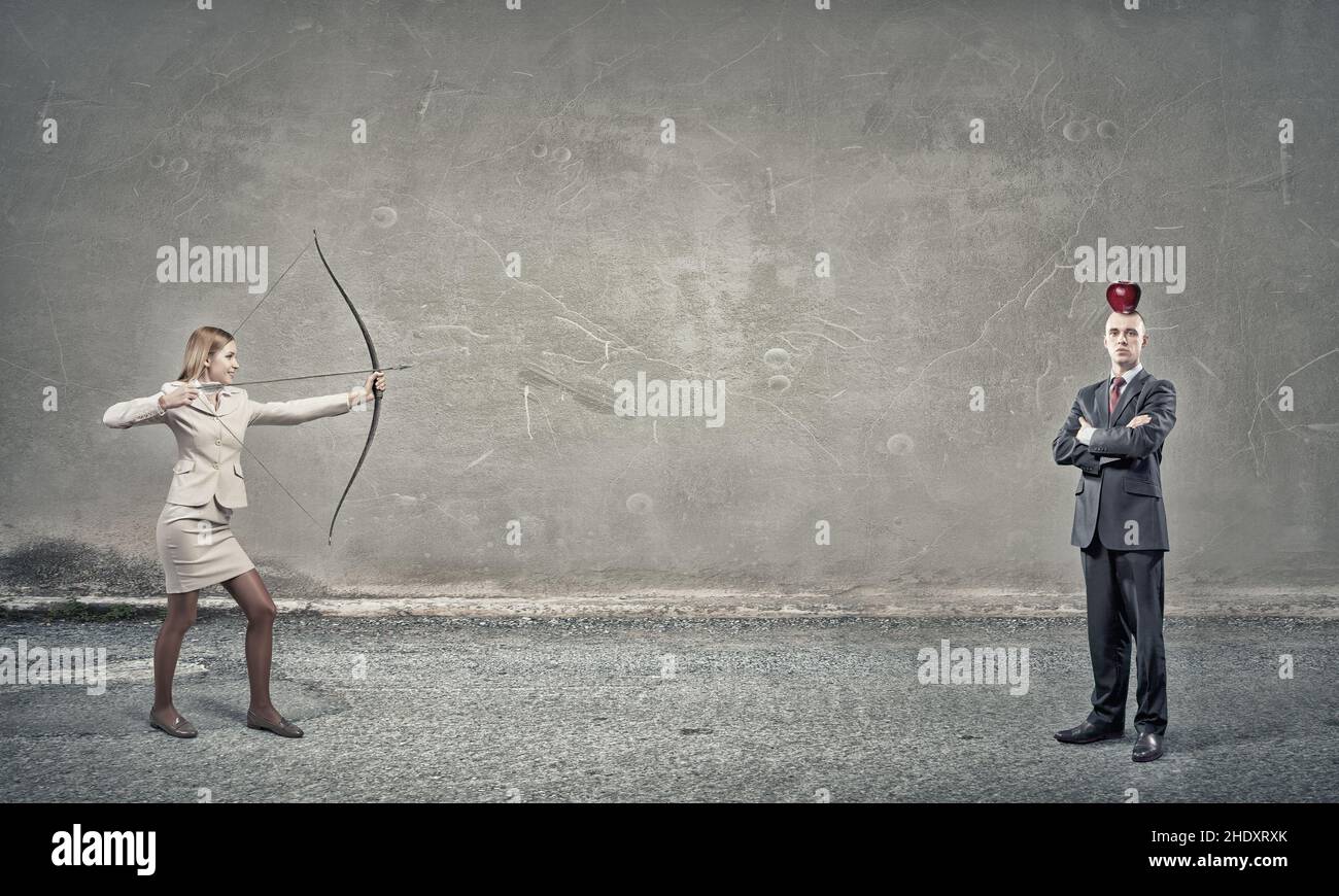 pinpoint, concentrated, shooting an apple, risk tolerance, pinpoints ...