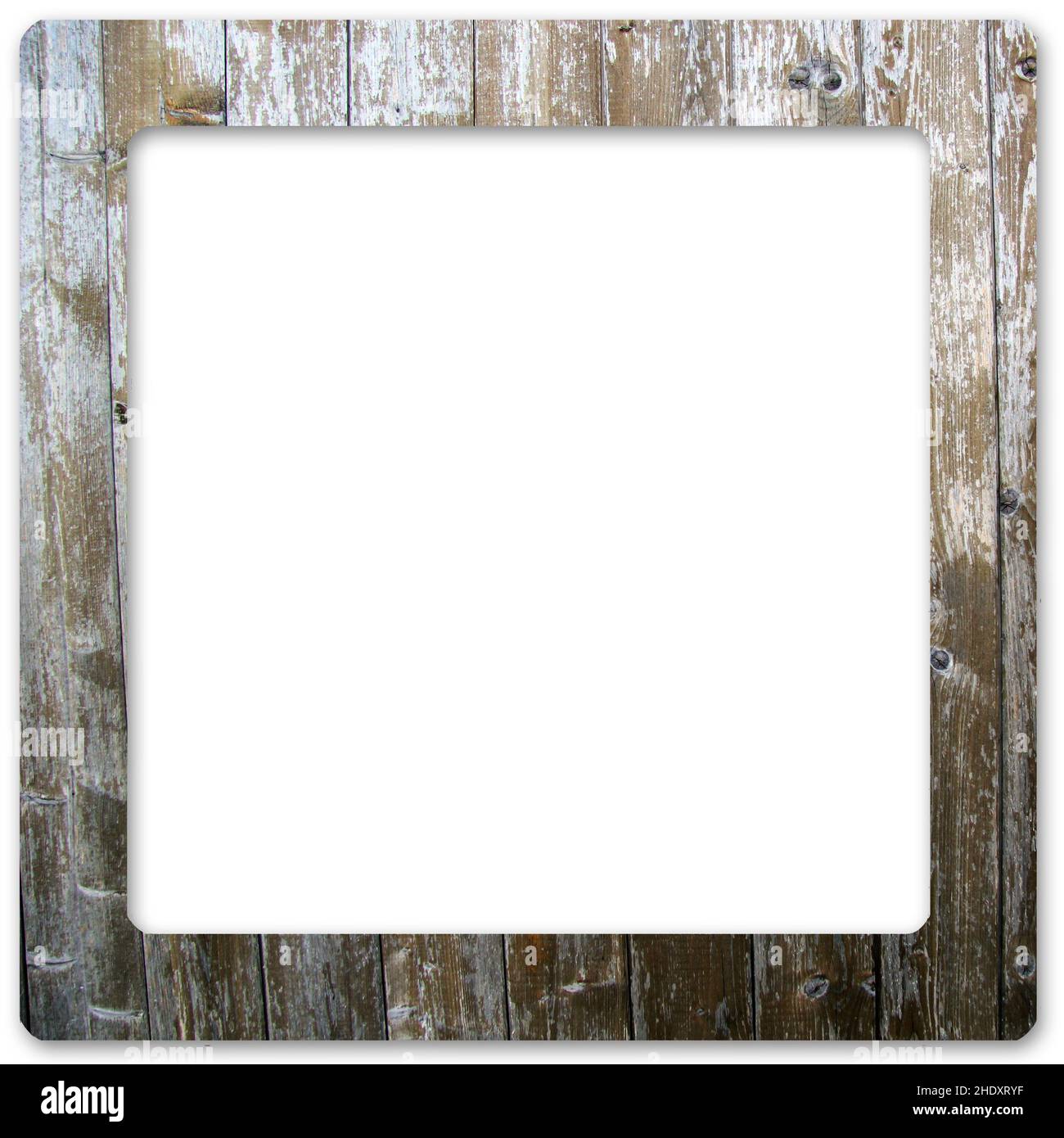 Particular wooden frame in Nordic style Stock Photo - Alamy