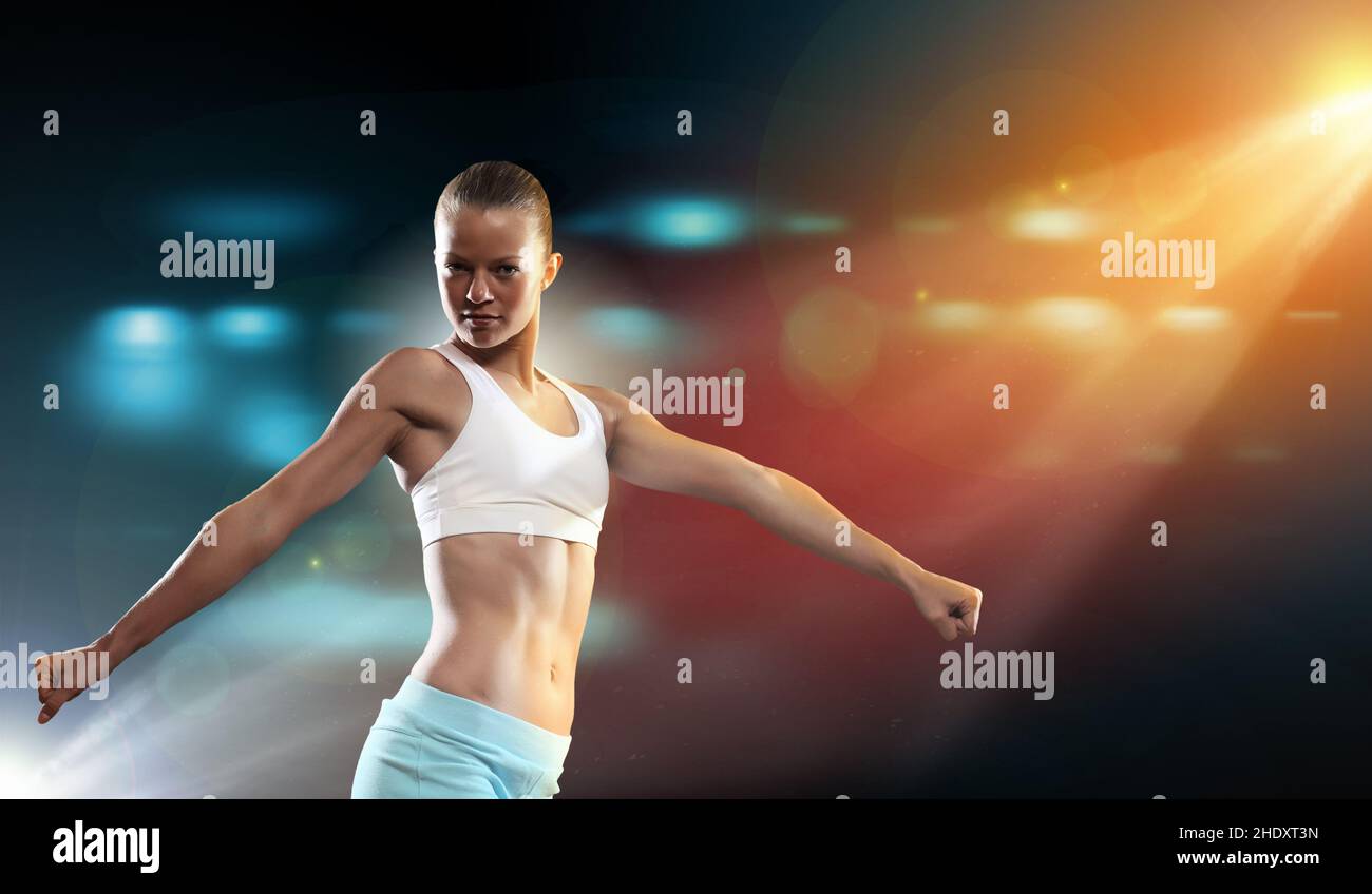 muscular build, spotlight, athlete women, muscular builds, searchlight ...