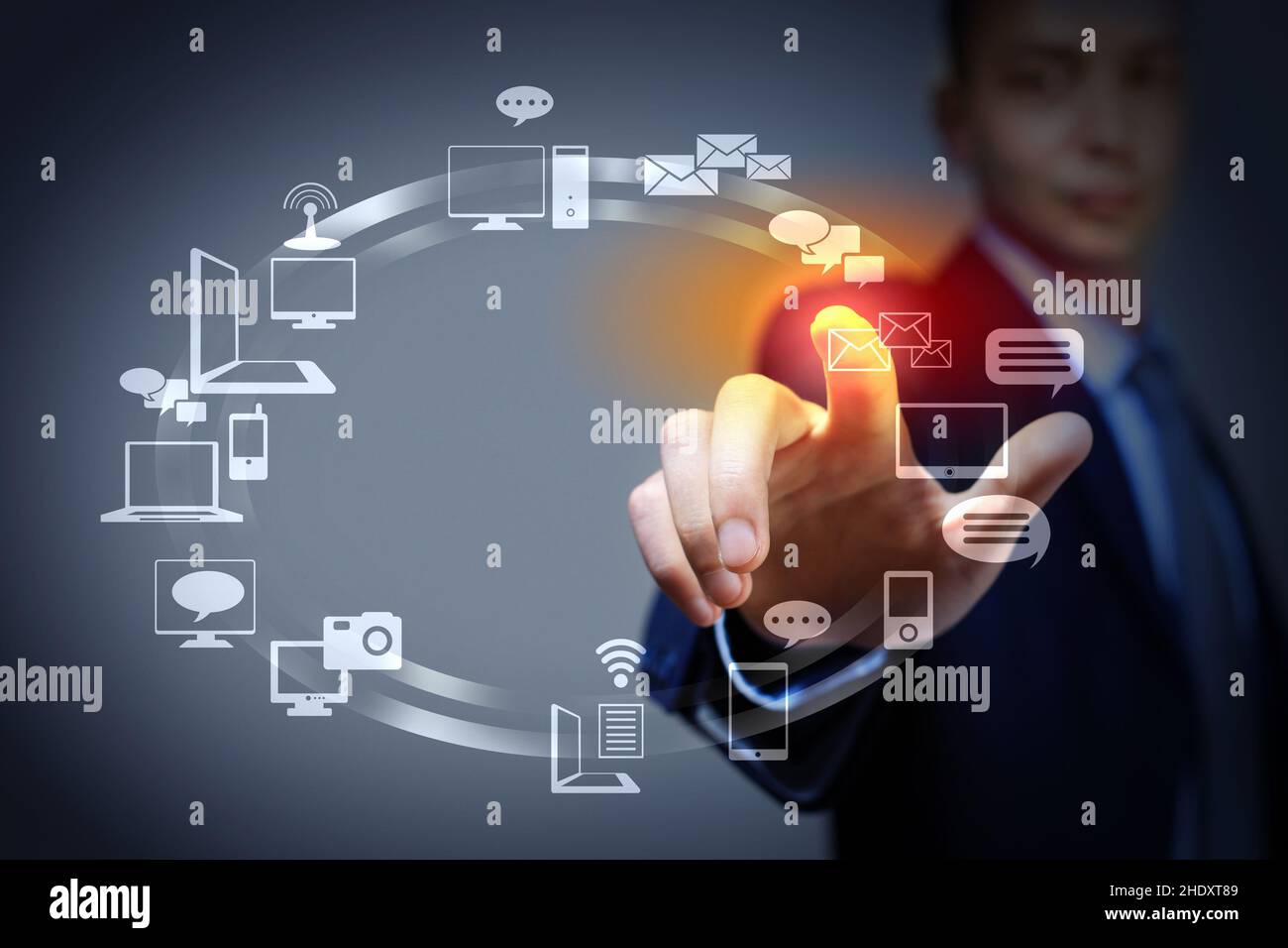 communication, message, email, select, po box, communications, messages ...