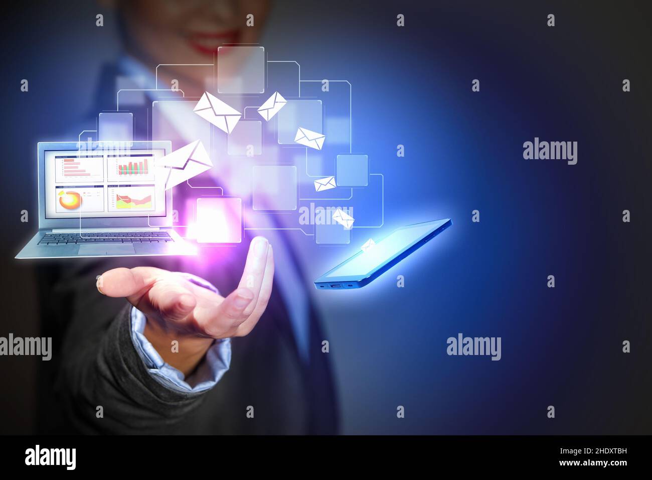 data communication, data transfer, datas, data transfers Stock Photo ...