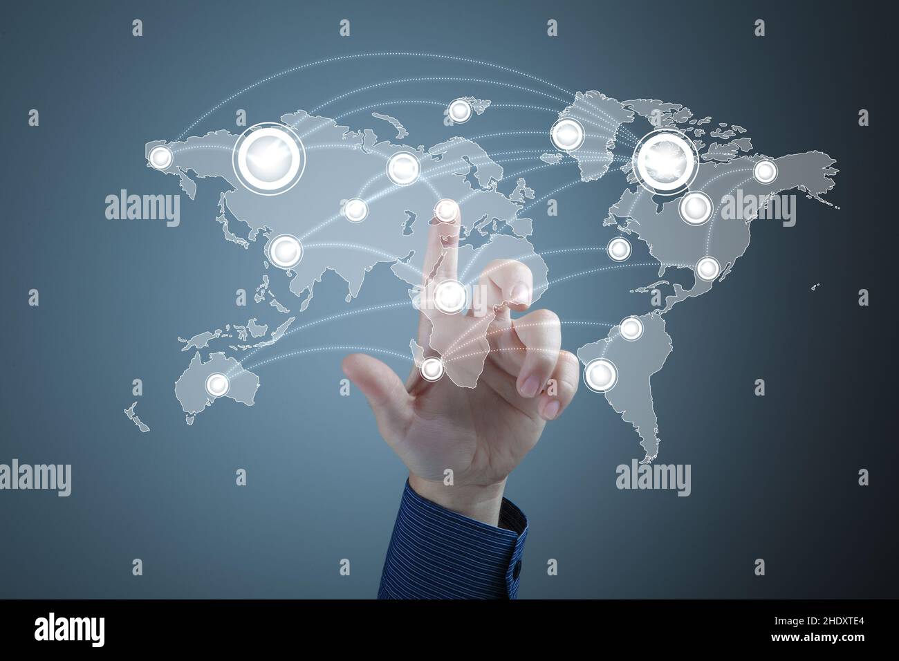 network, linking, global player, networks, global players Stock Photo ...