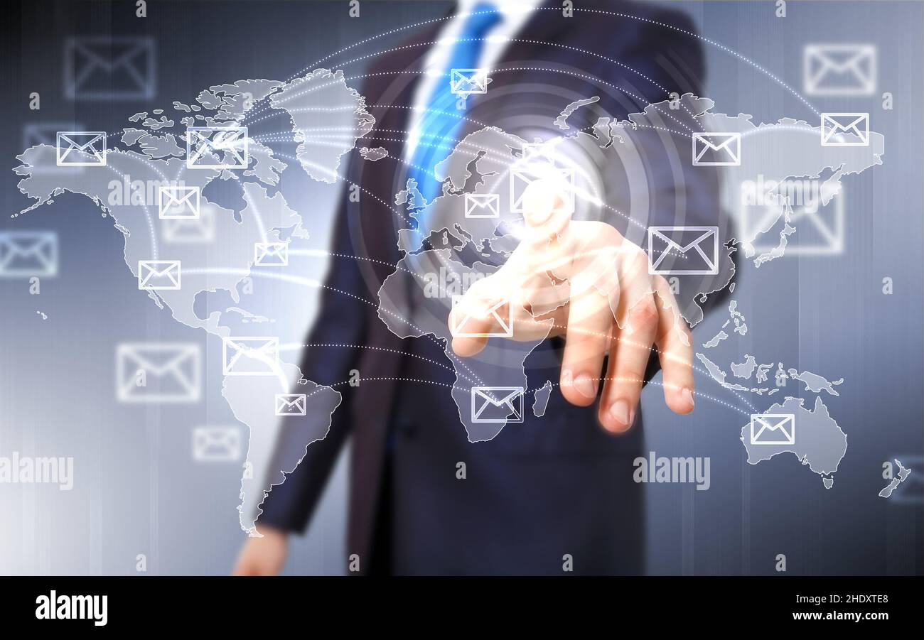 Transfer of messages hi-res stock photography and images - Alamy