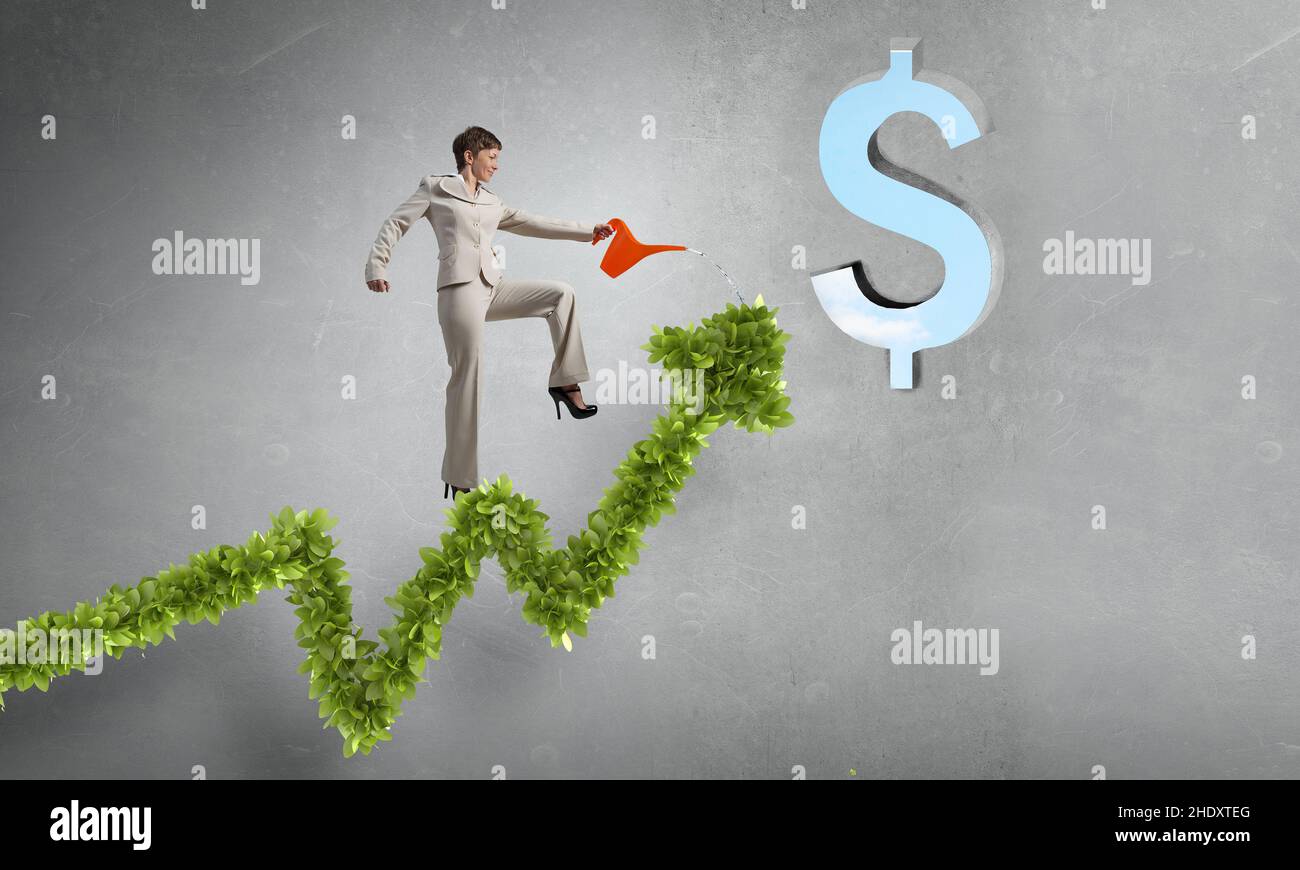 upswing, value, making money, values, making moneys Stock Photo - Alamy