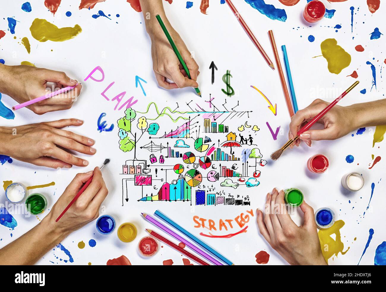 teamwork, planning, strategy, teamworks, strategies Stock Photo - Alamy