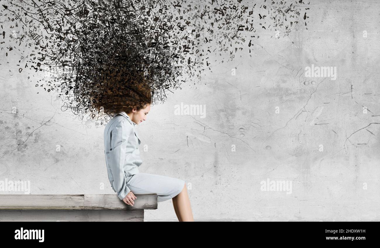 Chaotic thoughts hi-res stock photography and images - Alamy